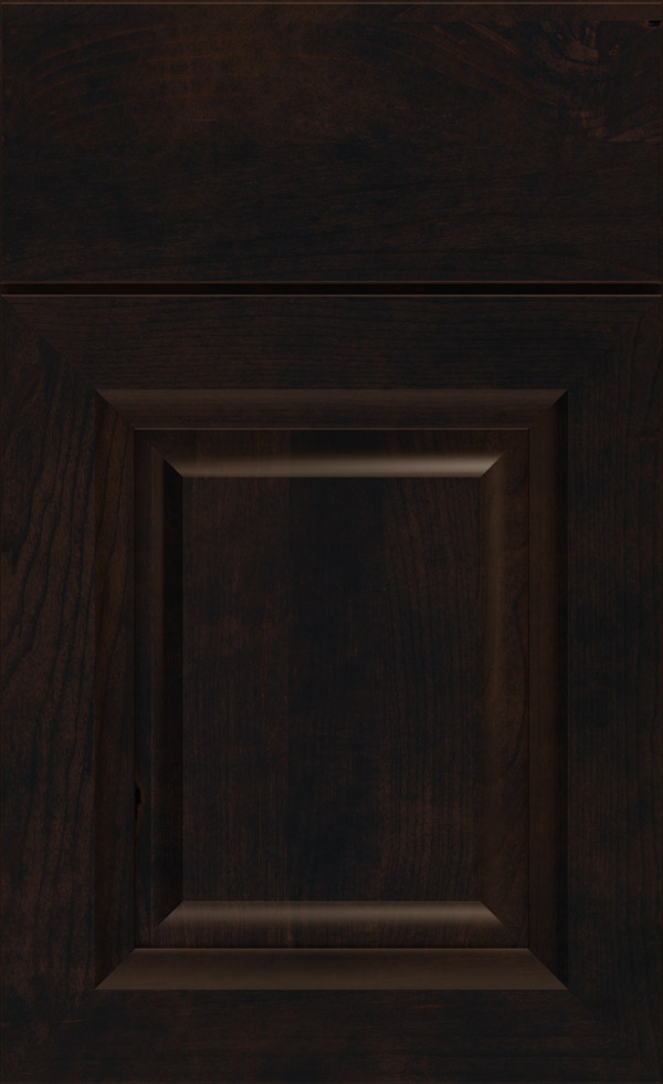 Chocolate Cabinet Finish on Maple - Kemper Cabinetry