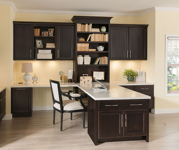 Kemper Chocolate Maple Kitchen Cabinet
